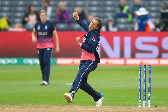 Jenny Gunn England Bowling During Icc Editorial Stock Photo - Stock ...