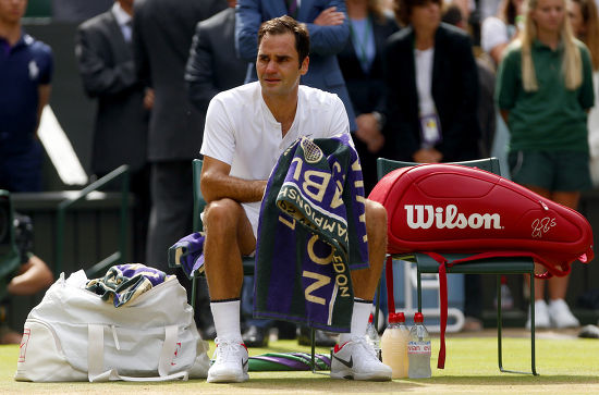 Roger Federer Switzerland Cries Following Mens Editorial Stock Photo ...
