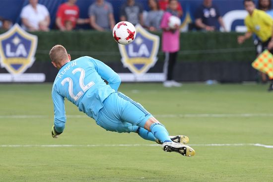 Los Angeles Galaxy Goalkeeper Jon Kempin Editorial Stock Photo - Stock ...