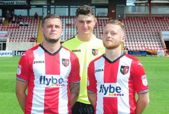 Pierce Sweeney Exeter City James Hamon Editorial Stock Photo - Stock ...