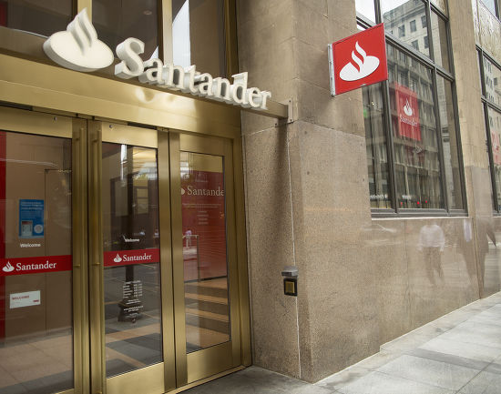 Banco Santander Headquarters Boston Massachusetts Usa Editorial Stock ...