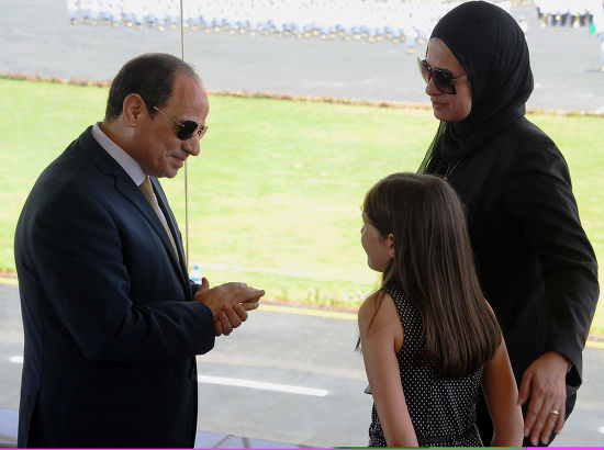Egyptian President Abdel Fattah Alsisi Attends Editorial Stock Photo ...