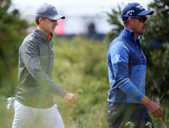 Jordan Spieth Us L Henrik Stenson Editorial Stock Photo - Stock Image ...