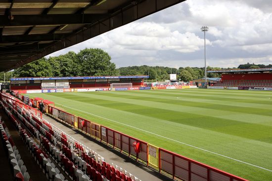 General View Pitch Ground Stevenage Fc Editorial Stock Photo - Stock ...