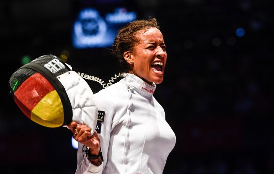 Alexandra Ndolo Germany Reacts After Winning Editorial Stock Photo ...