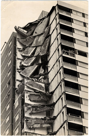 Ronan Point 23storey Block Flats Newham 新闻传媒库存照片 - 库存图片 | Shutterstock