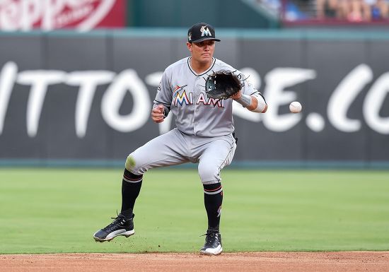 Miami Marlins Third Baseman Miguel Rojas Editorial Stock Photo - Stock ...