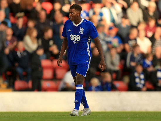 Wes Harding Birmingham City Editorial Stock Photo - Stock Image ...