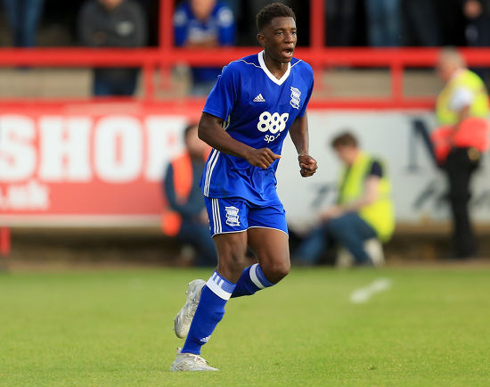 Wes Harding Birmingham City Editorial Stock Photo - Stock Image ...