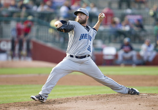 Lake County Captains Pitcher Luke Eubank Editorial Stock Photo - Stock ...