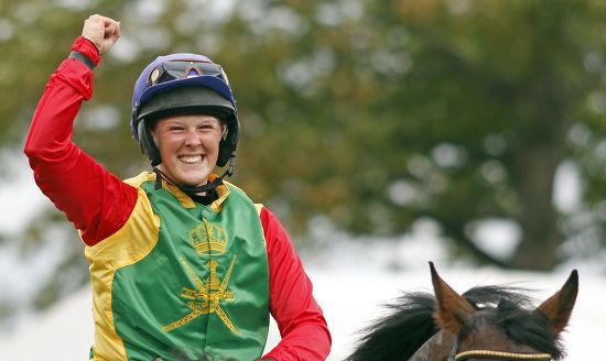Ellie Mackenzie After Winning Emirates Equestrian Editorial Stock Photo ...