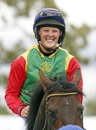Ellie Mackenzie After Winning Emirates Equestrian Editorial Stock Photo ...