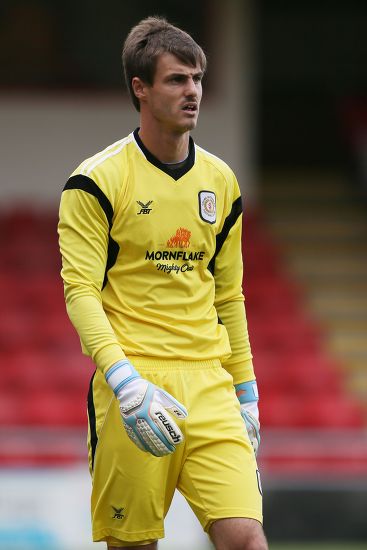 Crewe Alexandra Goal Keeper Ben Garratt Editorial Stock Photo - Stock ...