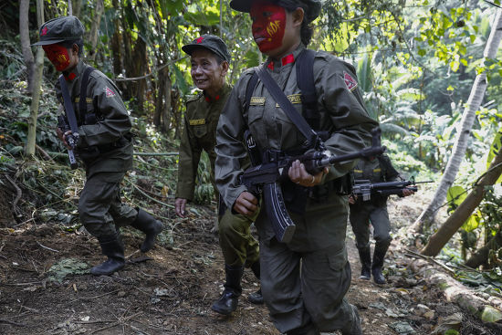 Fighters New Peoples Army Npa Armed Editorial Stock Photo - Stock Image ...