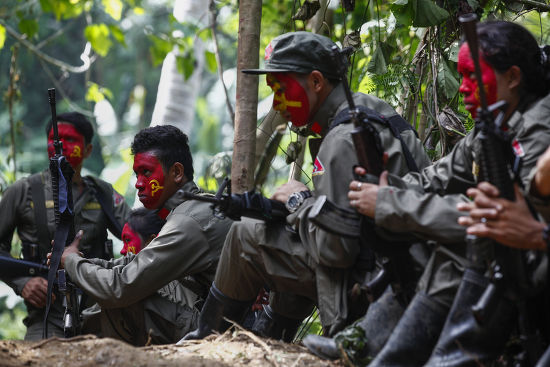 Fighters New Peoples Army Npa Armed Editorial Stock Photo - Stock Image ...