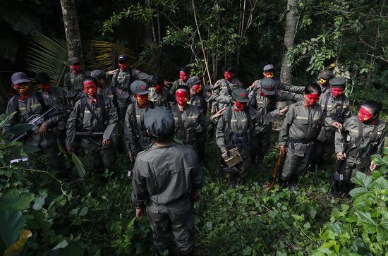 Fighters New Peoples Army Npa Armed Editorial Stock Photo - Stock Image ...