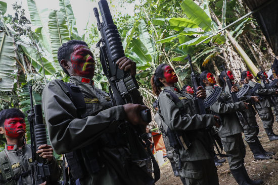Fighters New Peoples Army Npa Armed Editorial Stock Photo - Stock Image ...