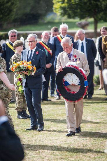 Flemish Ministerpresident Geert Bourgeois Prince Charles Editorial ...