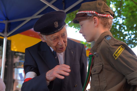 Elderly Polish Insurgent Boy Scout Talk Editorial Stock Photo - Stock ...
