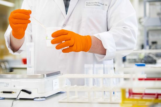 Laboratory Assistant Dutch Food Product Safety Editorial Stock Photo ...