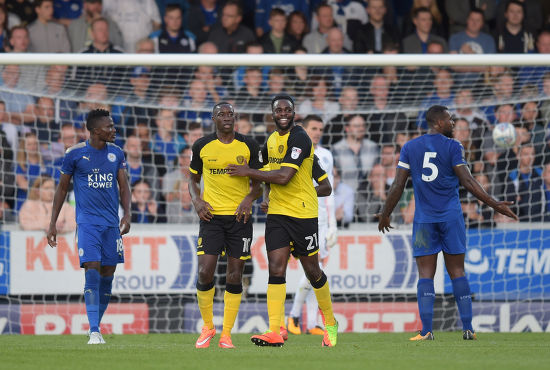 Hope Akpan Lucas Akins Burton Albion Editorial Stock Photo - Stock ...