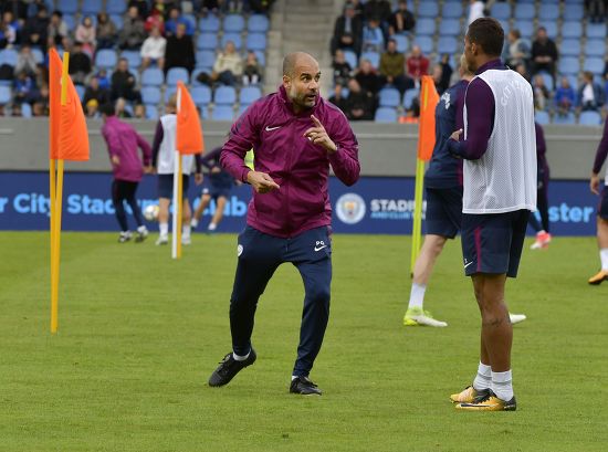 Pep Guardiola Danilo Editorial Stock Photo - Stock Image | Shutterstock