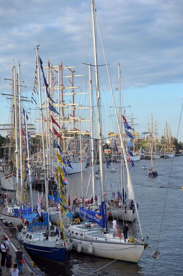 British Oyster 49 Ketch Adventures Offshore Editorial Stock Photo ...