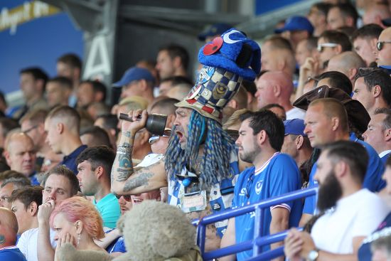 Portsmouth Super Fan During Efl Sky Editorial Stock Photo - Stock Image ...