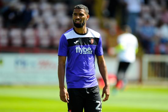 Luke Croll 23 Exeter City Warming Editorial Stock Photo - Stock Image ...