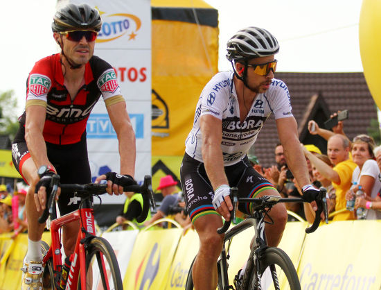 Samuel Sanchez Peter Sagan Editorial Stock Photo - Stock Image ...