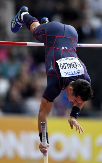 Kevin Menaldo France Competes Mens Pole Editorial Stock Photo - Stock ...