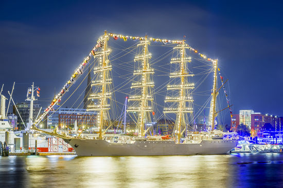 Sailing Ship Union Peruvian Navy Port Editorial Stock Photo - Stock ...
