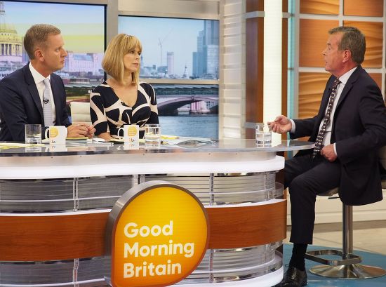 Jeremy Kyle Kate Garraway Ken Wharfe Editorial Stock Photo - Stock ...