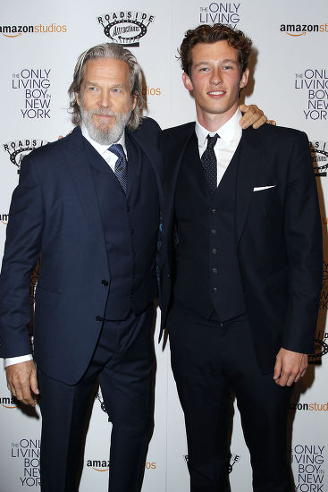 Jeff Bridges Callum Turner Editorial Stock Photo - Stock Image ...