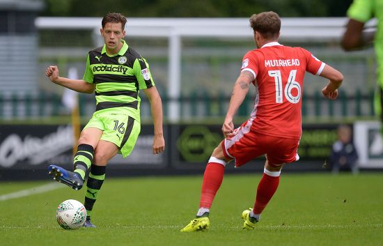 Jack Fitzwater Forest Green Rovers Editorial Stock Photo - Stock Image ...