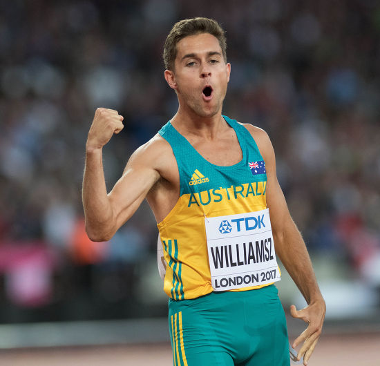 Jordan Williamsz Aus Qualifies Mens 1500m Editorial Stock Photo - Stock ...