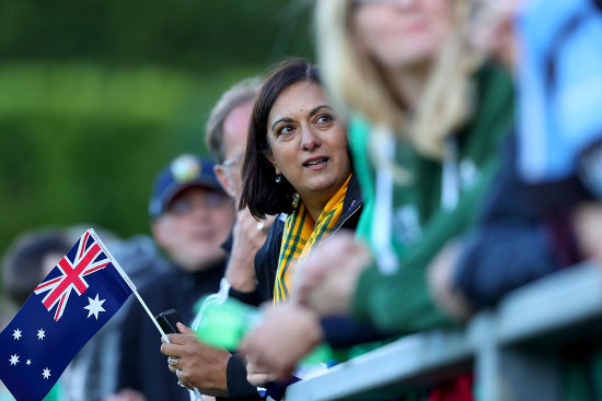 Ireland Vs Australia Australian Fan Bindi Editorial Stock Photo - Stock ...