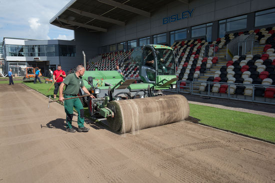 New Turf Installed Rodney Parade Editorial Stock Photo - Stock Image ...