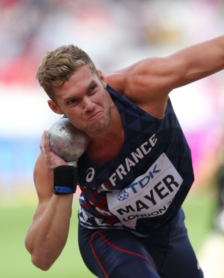 Kevin Mayer France Shot Put Decathlon Editorial Stock Photo - Stock ...