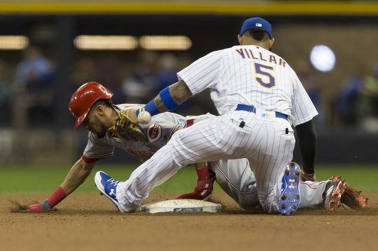 Cincinnati Reds Center Fielder Billy Hamilton Editorial Stock Photo ...