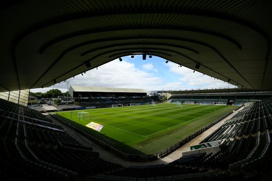 Home Park Stadium Sunshine Before Efl Editorial Stock Photo - Stock ...