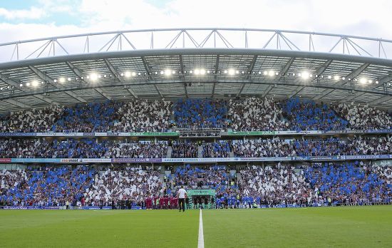 Teams Come Pitch Flags Held By Editorial Stock Photo - Stock Image ...