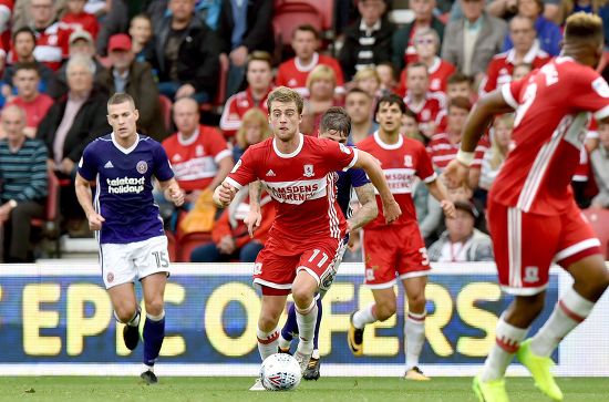 Patrick Bamford Middlesbrough Breaks Forward Editorial Stock Photo ...