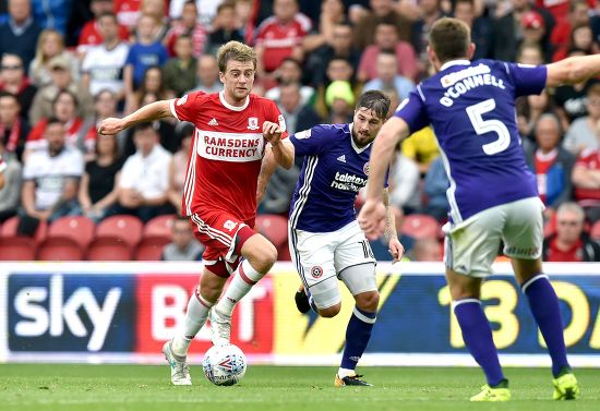 Patrick Bamford Middlesbrough Breaks Forward Editorial Stock Photo ...