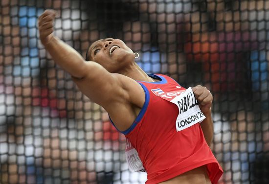 Denia Caballero Cuba Competes Womens Discus Editorial Stock Photo ...