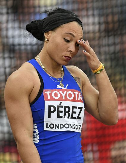 Yaime Perez Cuba Competes Womens Discus Editorial Stock Photo - Stock ...