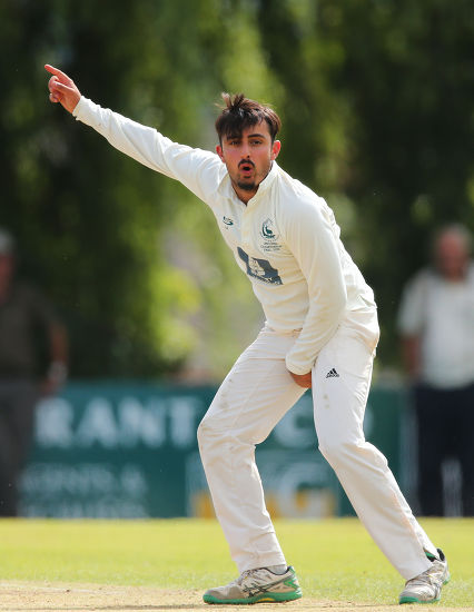 Ali Raja Berkshire Ccc Bowling During Editorial Stock Photo - Stock ...