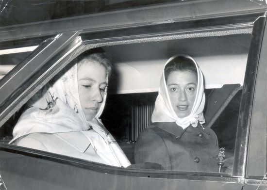 Princess Anne Lady Susan Hussey Editorial Stock Photo - Stock Image ...