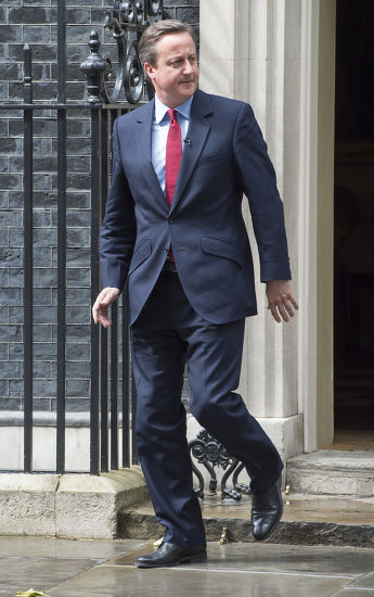 Prime Minister David Cameron Downing Street Editorial Stock Photo ...