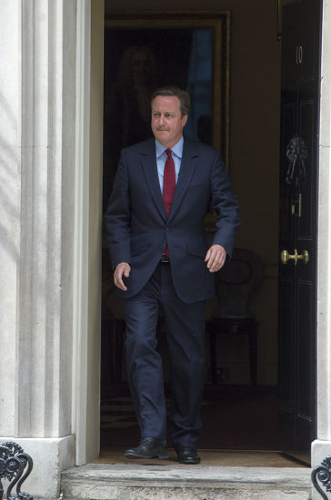 Prime Minister David Cameron Downing Street Editorial Stock Photo ...